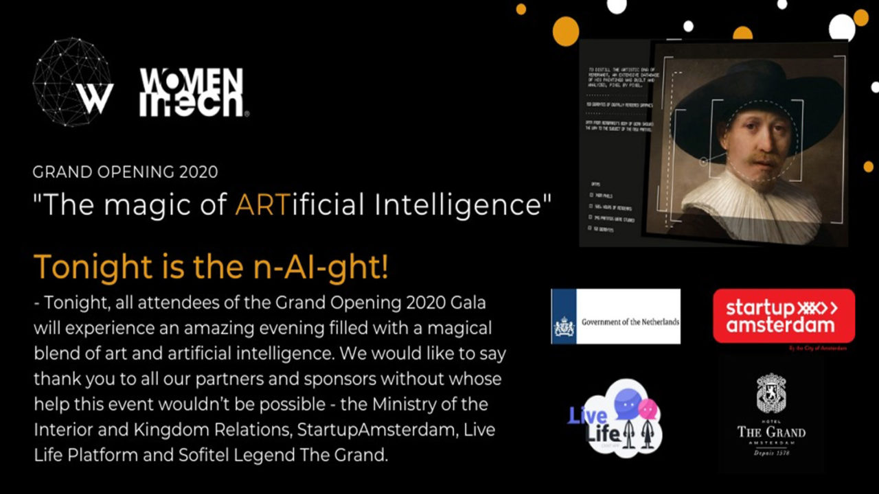 "The magic of ARTificial intelligence" - Women in Tech® Global